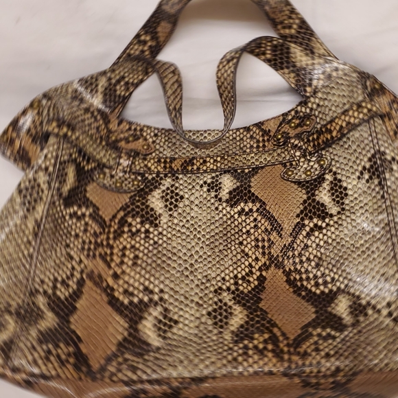 Jessica Simpson | Bags | Jessica Simpson Faux Snakeskin Bag | Poshmark